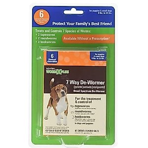 Sentry Worm X Plus - Small Dogs 2 Count - Pack of 3