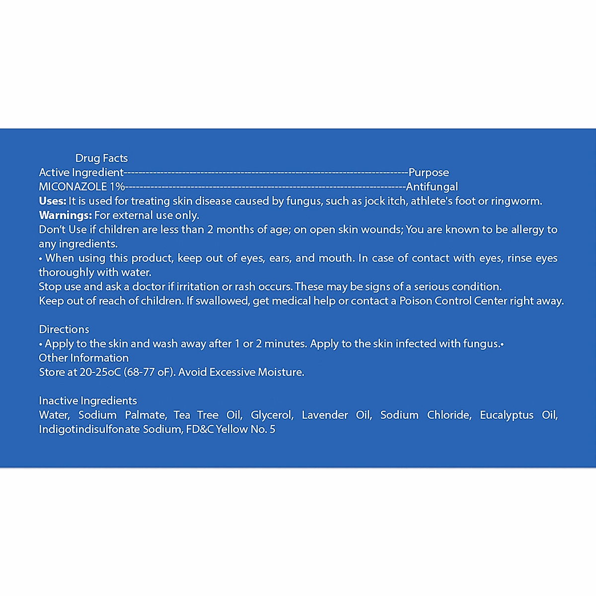 Battleskin Antifungal Medicated Soap Bar, Tea Tree Oil Body Soap Bar, Athletes Foot Jock Itch Ringworm Yeast Infection Treatment With Natural Oil