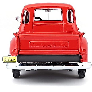 Maisto 1:25 Scale 1950 Chevrolet 3100 Pickup Diecast Truck Vehicle (Colors May Vary) , Red