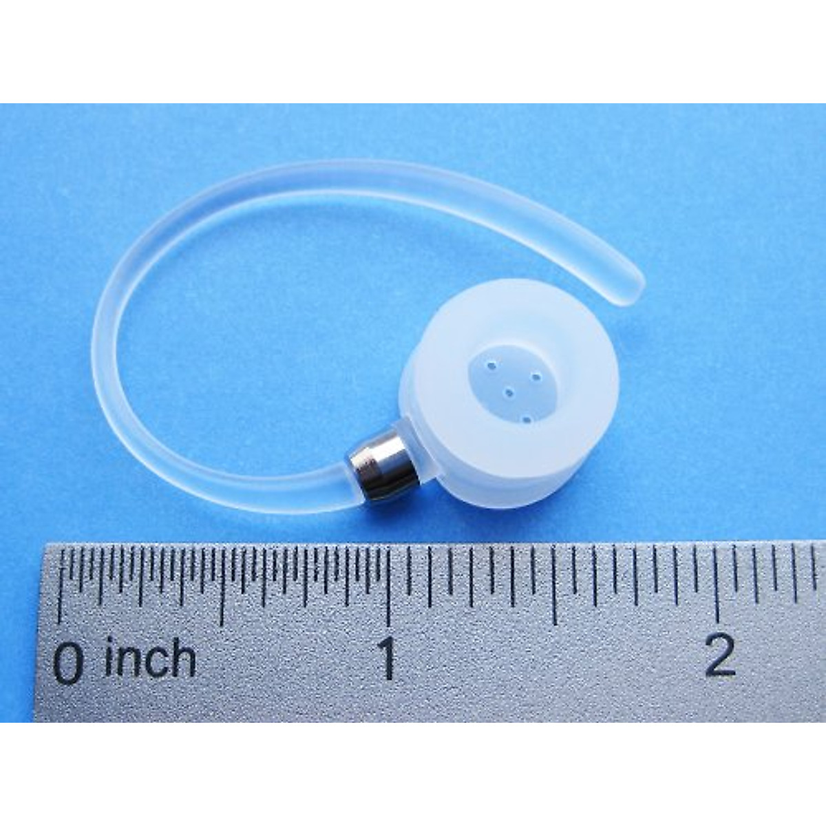 3 Parts White Set- 1 Earhook and 2 Earbuds Eartips Compatible with Motorola Boom 2+, Boom 2, Boom, HX600, Elite Flip HZ720, H17, H17txt, H19, H19txt, HX550, H525, H520 Wireless Headsets