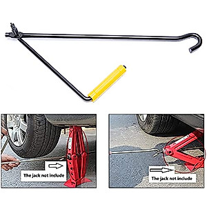 TcJ-Chen Metal Steel Car Truck Jack Lug Handle Wrench Auto Repair Tool