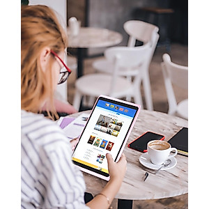 Bnegynng Tablet 8 Inch Android 12 Tablets, 2GB RAM 32GB ROM 512GB Expand, WiFi6, Quad-Core Processor, Dual Camera, IPS HD Touch Screen, Long Battery Life Tablet PC