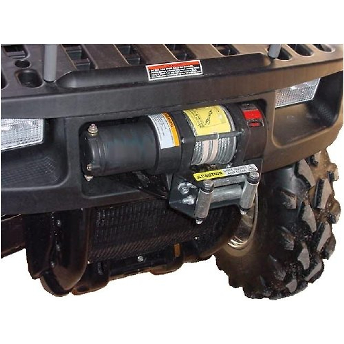 KFI Products 100300 Winch Mount Kit for Polaris Warn Rt/Xt-25, Rt/Xt-30