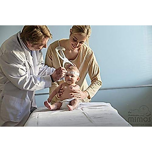 Mimos Craniometer (3 Units) - Cranial Asymmetry Measurement Tool, Diagnosis and Follow-up of Baby Flat Head Syndrome, Plagiocephaly Assessment.