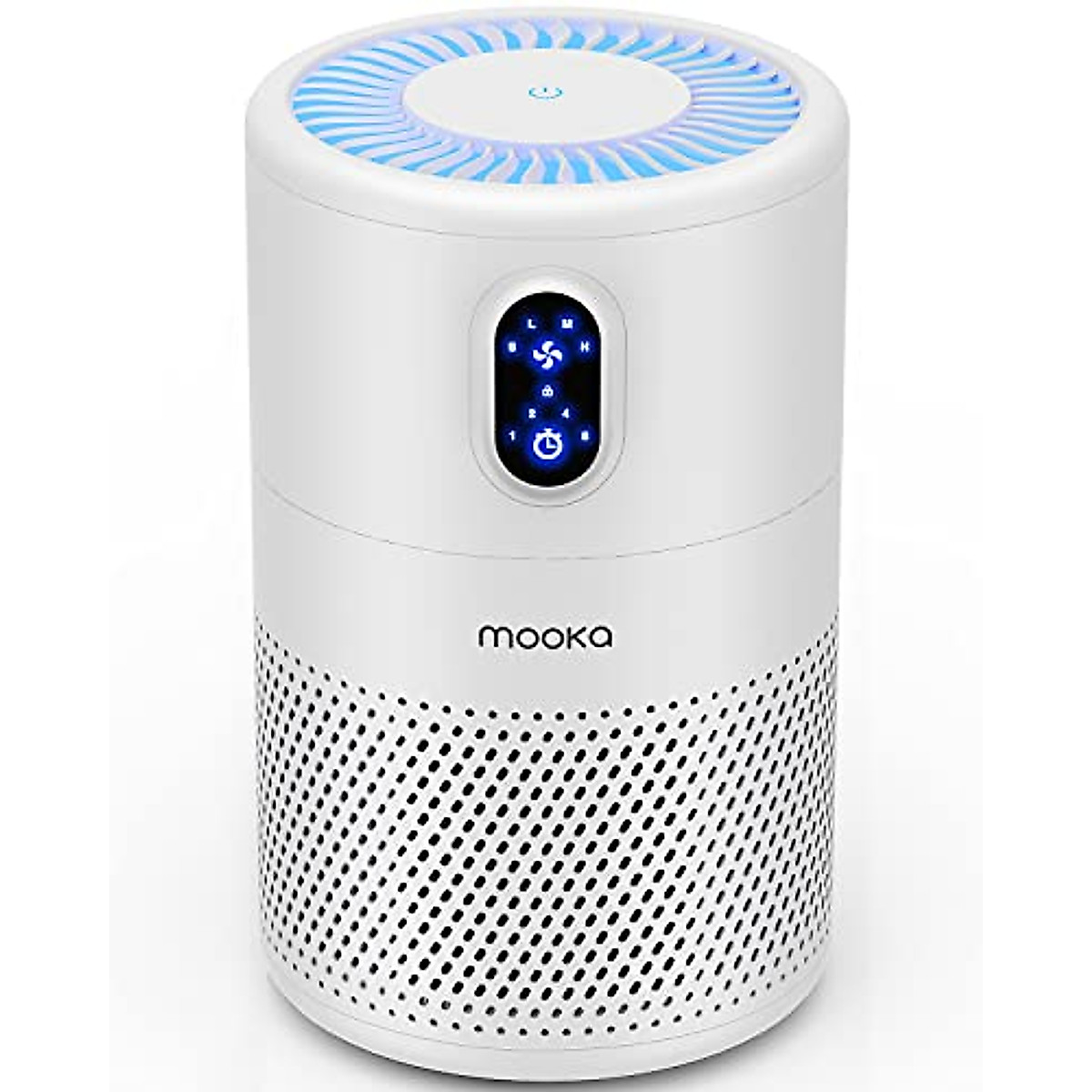 MOOKA B-D02L + M03 Air Purifiers for home large room Combo
