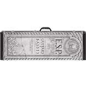 ESP LTD KH-WZ Signature Series Kirk Hammett White Zombie Electric Guitar with Case