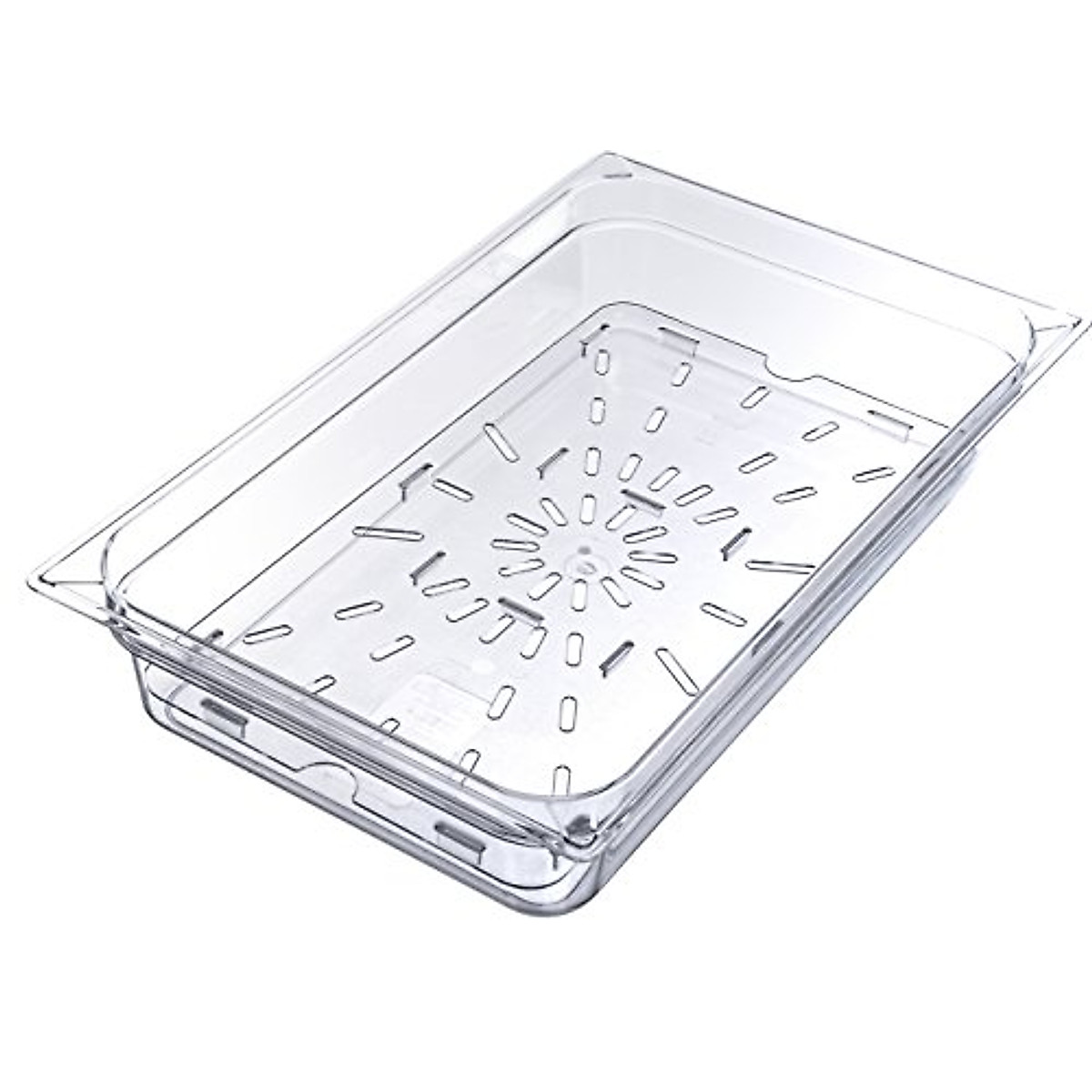 Carlisle FoodService Products 1021507 StorPlus Full Size Polycarbonate Drain Shelf, Clear
