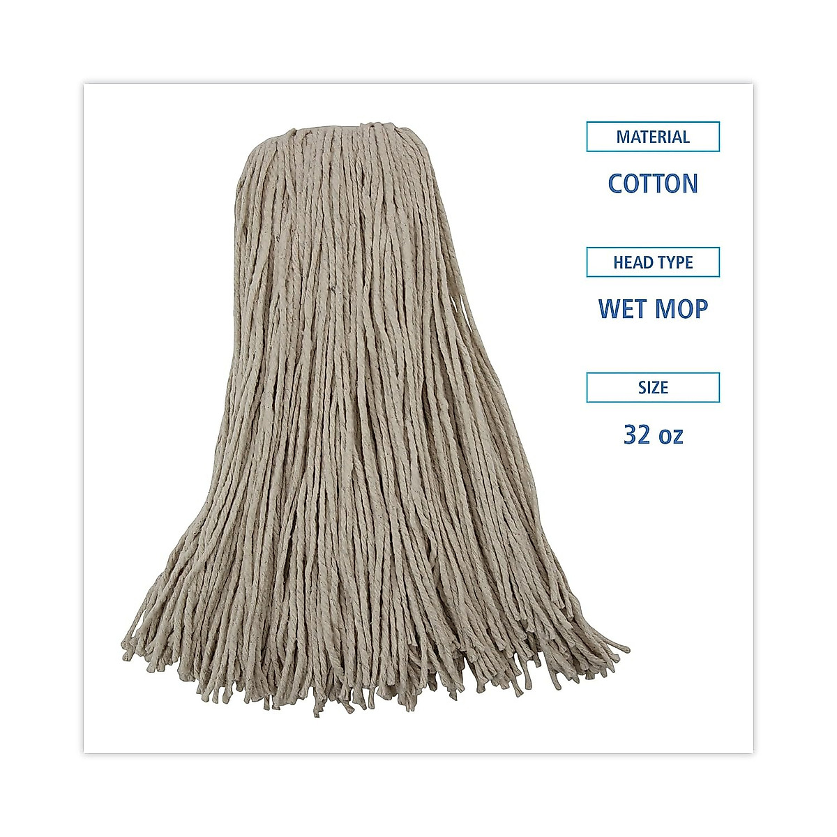 Mop,Ctn,32Oz,Bd,1 1/4",12