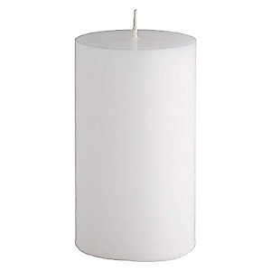 Unscented All Natural Pure Organic Vegan Dye Free Soy Wax 2 inches x 3.8 inches Pillar candle
