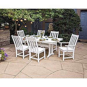 POLYWOOD® Vineyard Dining Side Chair (Teak)