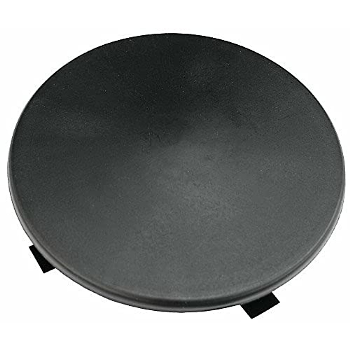 5-1/2" Round Light Pole Top Cap- Black Plastic