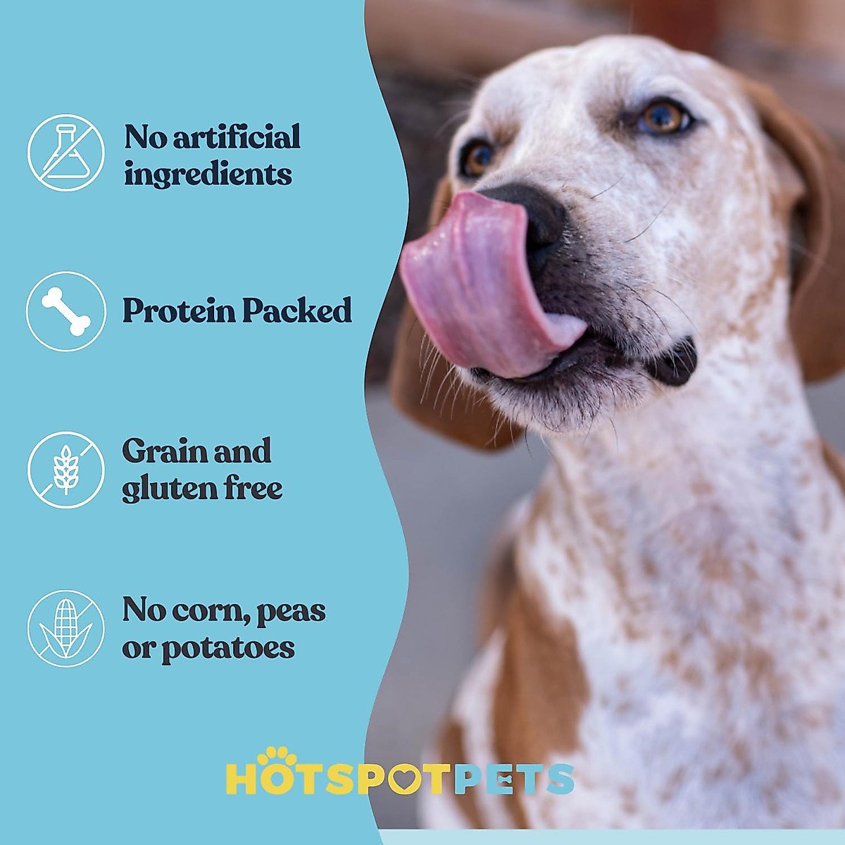 hotspot pets Bully Sticks 6 Inch- 10 Pack- Premium Natural Long Lasting Bully Sticks for Medium Dogs Beef Pizzle Treats - Grain Free Fully Digestible Rawhide Alternative Stix