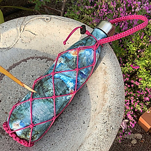 Gearproz HydroNet Handle - Compatible with S'well, Simple Modern, Mira, Manna Stainless Steel Water Bottles — Available in 9 oz, 17 oz, 25 oz (Black, 17 oz)