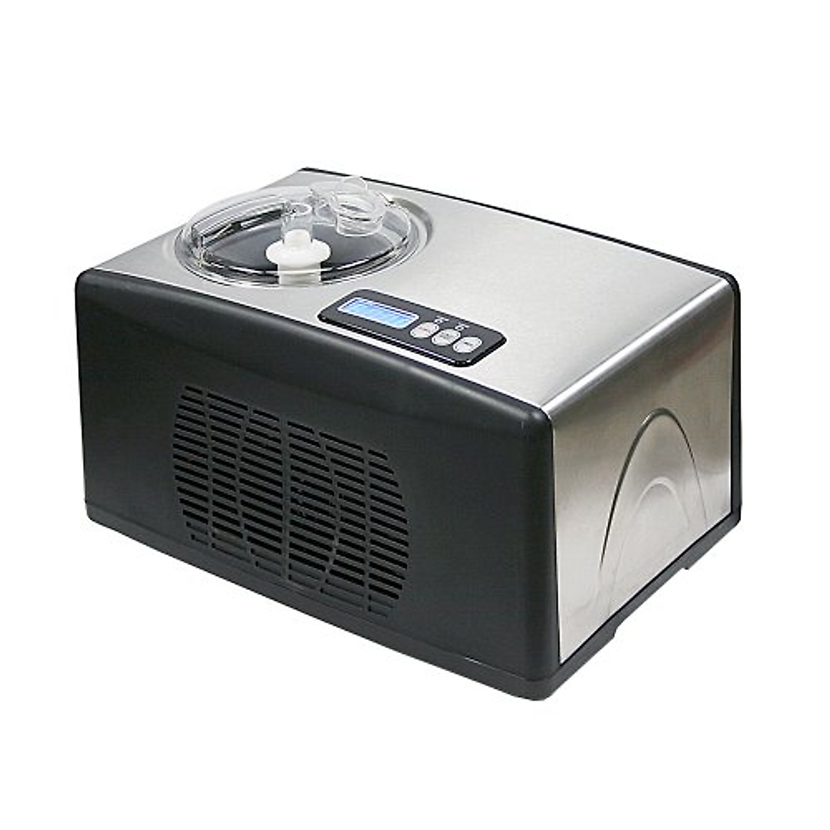 Whynter ICM-15LS Automatic Ice Cream Maker 1.6 Quart Capacity Stainless Steel & Ben & Jerry's Homemade Ice Cream & Dessert Book