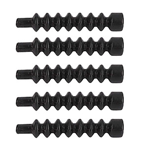 Pilipane Bike V Brake Boot, 5PCS Mountain Bicycle Bike V Brake Cable, Rubber Boots Protective Hose, Sleeve Cover Replacement for Folding Bicycle Mountain Bike