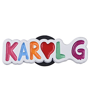 Karol G Enamel Pins Set Funny Women Girls Metal Brooch Pins for Backpacks Hats Bags Clothes Decoration