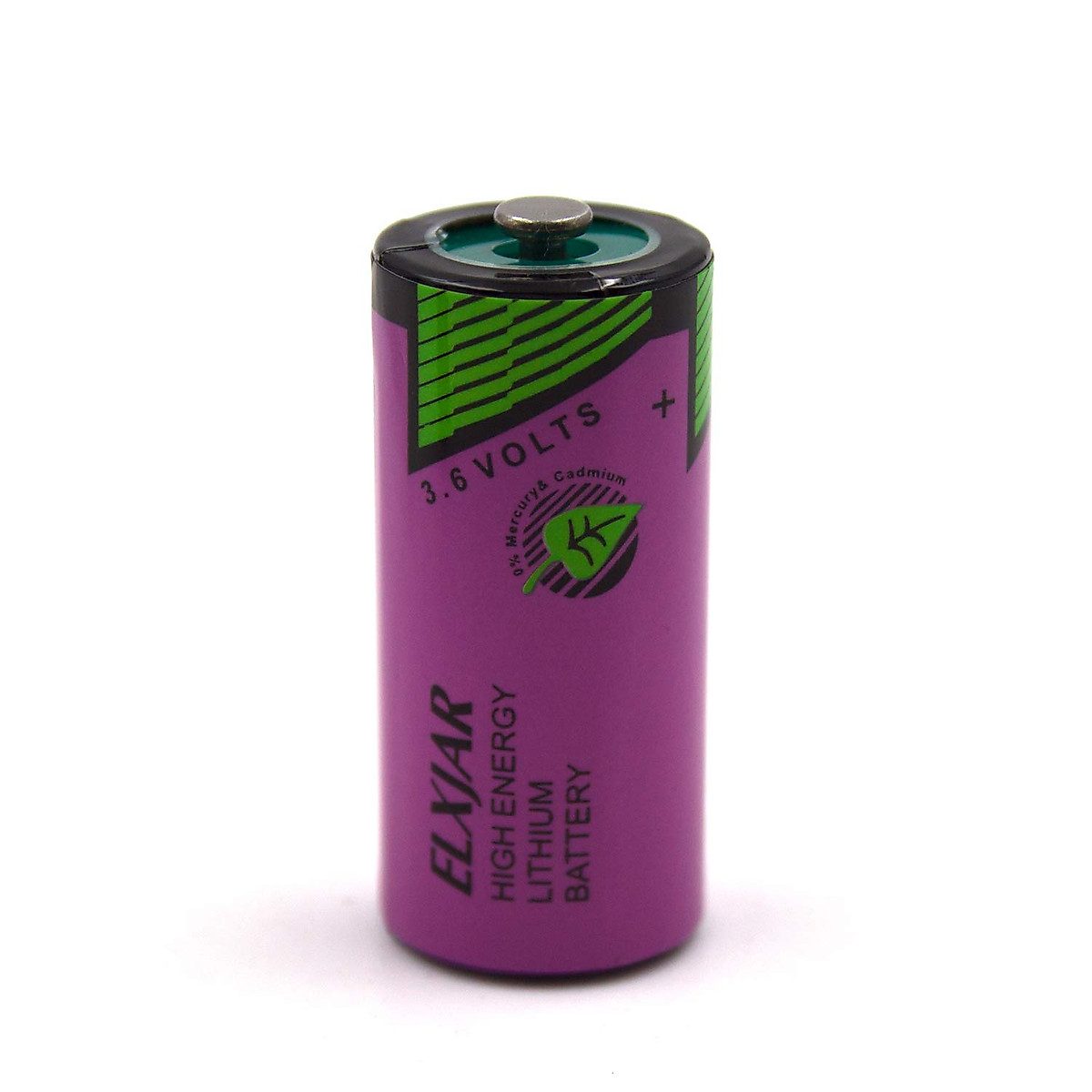 elxjar (2-Pack) TL-5955 3.6V 2/3AA Battery Replacement for Tadiran TL-2155 TL-4955 TL-5155 TL-5955, Xeno XL-055F, Comp-100 Lithium Thionyl Chloride Battery (ER14335)