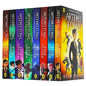 Artemis Fowl Collection 8 Books Set (Artemis Fowl / Time Paradox / Atlantis Complex / Opal Deception / Arctic Incident / Eternity Code / Lost Colony & The Last Guardian)