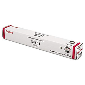 Canon 2798B003aa (Gpr-31) Toner Cartridge, Magenta - in Retail Packaging