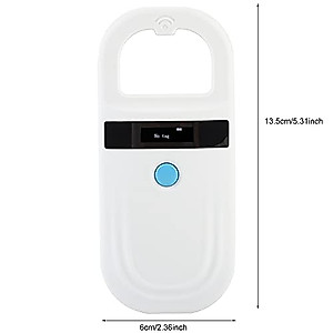 Pet Microchip Reader, ID Scanner Rechargeable Handheld Animal Chip Registration Pet Tag Scanner for Animal Pet Pig Dog Cat