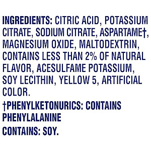 Crystal Light Sugar-Free Lemonade On-The-Go Powdered Drink Mix 120 Count