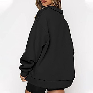 Fashion Women Casual Print Lapel Neck Long Sleeve Loose T-Shirt Blouse Pullover Tops