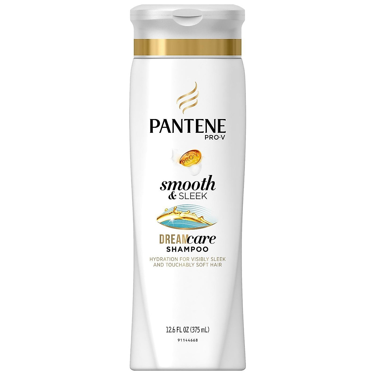 Pantene Pro-V Shampoo, Smooth & Sleek with Argan Oil, 12.6 Ounce