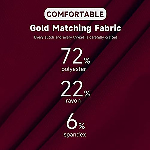 niaahinn Scrub Set for Women- Scrubs Top Workwear Yoga Jogger Scrub Pants Nursing Uniform (Burgundy, M)