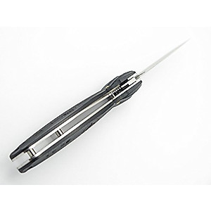 Mcusta Seki Japan Nobunaga MC-181D Micarta and VG-10 Damascus Folder Folding Knife