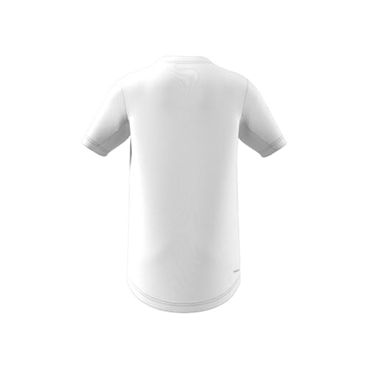 adidas Boys' Club Tennis 3-Stripes T-Shirt, White, X-Large