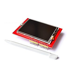 Treedix 2.4 inch TFT LCD Display 320 x 240 Color Touch Screen Module with Touch Pen Compatible with Arduino UNO R3 Mega2560 Due