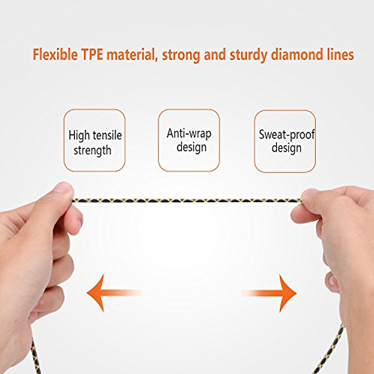 AGPTEK Over The Ear Earbuds for Running, Wrap Around Ear Wired Sports Headphones for Workout Exercise, Sweatproof in-Ear Earbuds with Mic for Cell Phones MP3 Laptop, Come with 5 Sets Silicon Ear Buds