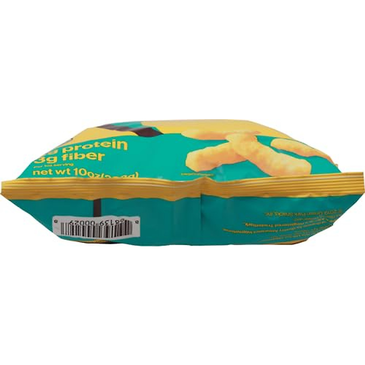 Hippeas Organic Chickpea Puffs, Vegan White Cheddar, 10 Ounce (Pack of 1), Family Size, 4g Protein, 3g Fiber, Vegan, Gluten-Free, Crunchy, Plant Protein Snacks