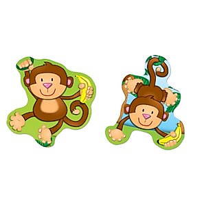 Carson Dellosa Monkeys Shape Stickers (168076)