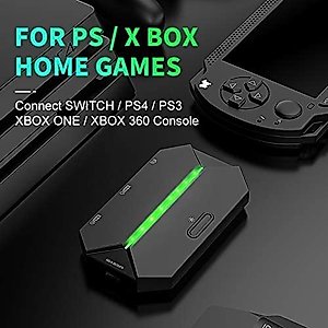 SELORSS Gaming RGB Wired Keyboard and Mouse Combo - USB Gaming Keyboard Compact 61 Keys RGB LED Backlit & Gaming Mouse 6400 DPI - Wired Switch Contoller for Nintendo,Windows PC Gamers,PS4-4 in 1