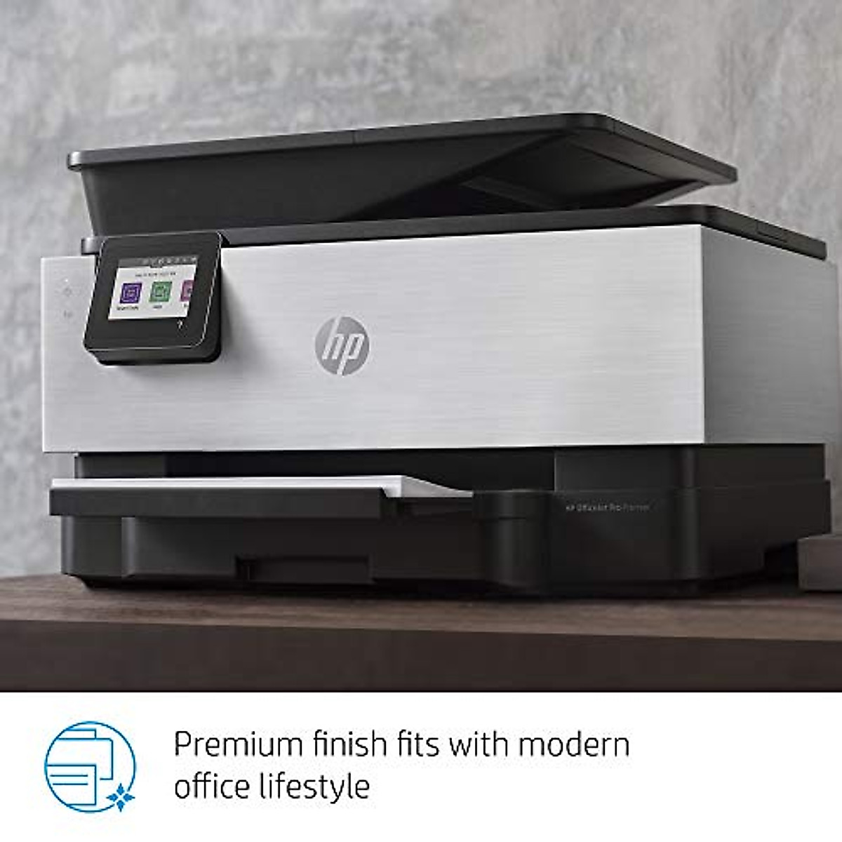 HP OfficeJet Pro Premier All-in-One Wireless Printer - includes 2 Years of Ink Delivered, plus Smart Tasks Smart Office Productivity, Works with Alexa (1KR54A)