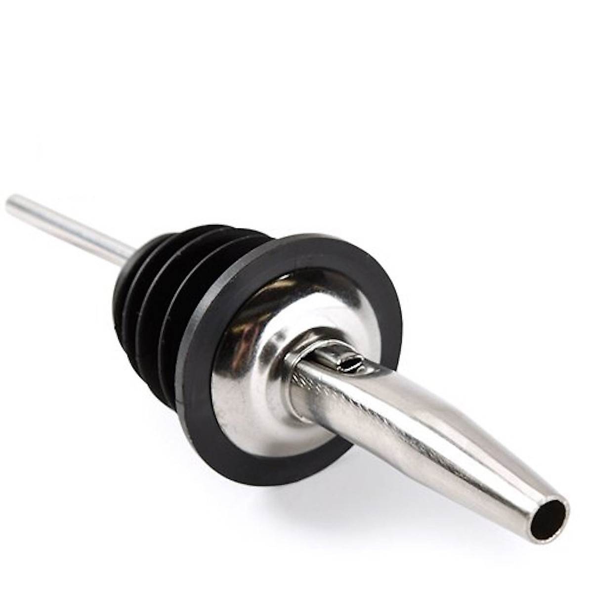 1 Olive Oil Liquor Wine Free-Flow Bottle Pourer Dispenser Spout Stainless Steel Designed after the Popular Anytime Bar Supplies 285-50