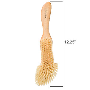 Redecker Cushion Brush with Oiled Beechwood Handle, Made in Germany