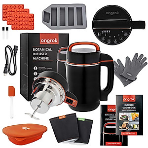 ONGROK Butter Maker Machine Bundle Pack, Accessories Included, Simple Functionality, Botanical Infusion Machine for Herbal Extraction, Make Oil, Butter and Tincture, Works Like Magic