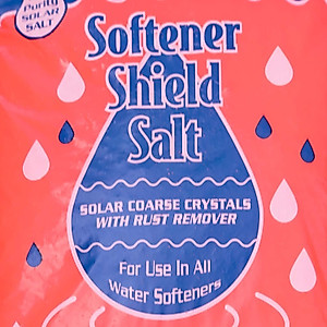 Softener Shield Salt w/ Rust Remover for Water Softeners