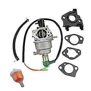 Carburetor Assembly for Gentron Generator GG10000 GG10020 GG10020-C 420CC 15HP Generator Automatic Choke, Fits Wen Power Pro 56875 56877 56900 DuroMax PowerMax XP8500E-CA XP10000E