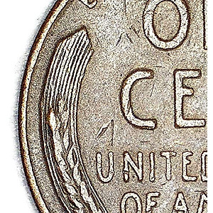 1957 D Filled 1 9 B BIE and Cud Errors Lincoln Wheat Cent Good