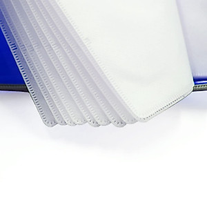 Qtqgoitem 2Pcs Blue Clear 40 Disc Car Album Wallet Holder DJ Media Storage Case Bag (Model: 724 c30 8bd 5cb ef0)