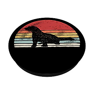 Vintage Retro Weasel PopSockets Grip and Stand for Phones and Tablets