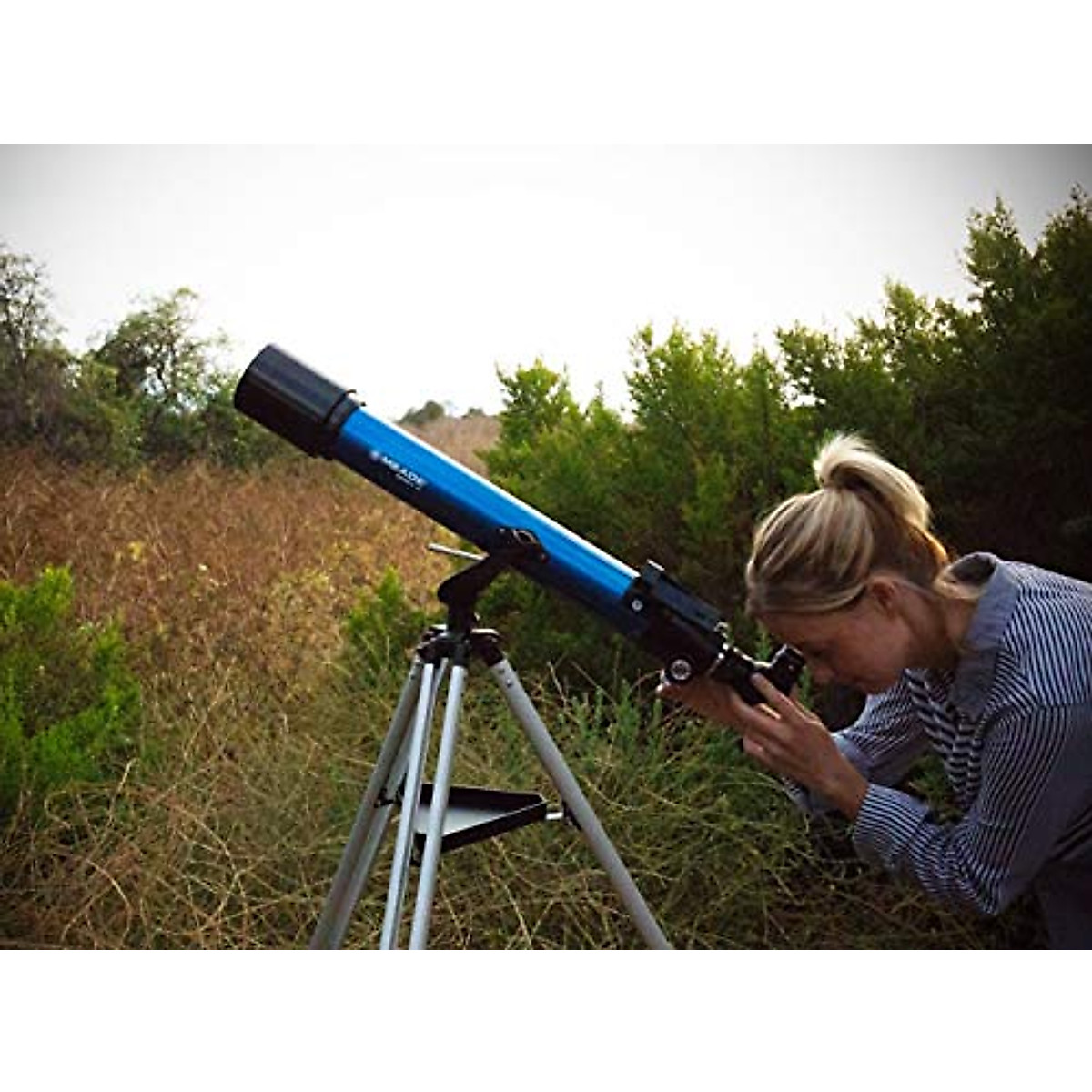 Meade Instruments – Infinity 70mm Aperture, Portable Refracting Astronomy Telescope for Beginners – Multiple Eyepieces & Accessories Included - Adjustable Alt-azimuth (AZ) Manual Mount