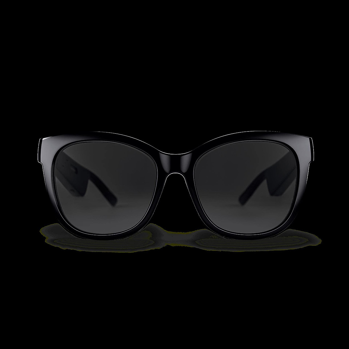 Bose Frames Soprano, Smart Glasses, Bluetooth Audio Sunglasses, with Open Ear Headphones, Cat-Eye, Black