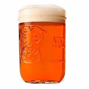 Lagunitas 16 Ounce Mason Jar Glasses, Set of 2