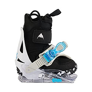 Burton Toddlers' Mini Grom Disc Snowboard Bindings (Small (7c-13c), White)