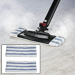 2PCS Microfiber Mop Cloth/Fit for Polti Vaporetto Kit Vaporflexi Brush Eco Pro 3.0 Robotic Vacuum Cleaner Spare Parts Sweeper Access Sweeping Robot Set