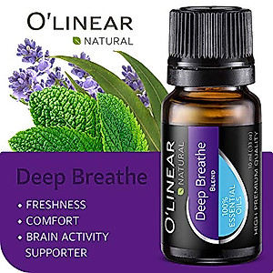 O'linear Essential Oils 6 Blends Set - Perfect for Humidifiers and Diffusers, Aromatherapy Diffuser Oils Scents, Essential Oil Kit for Home Use, Essential Oil Pack with Various Scents
